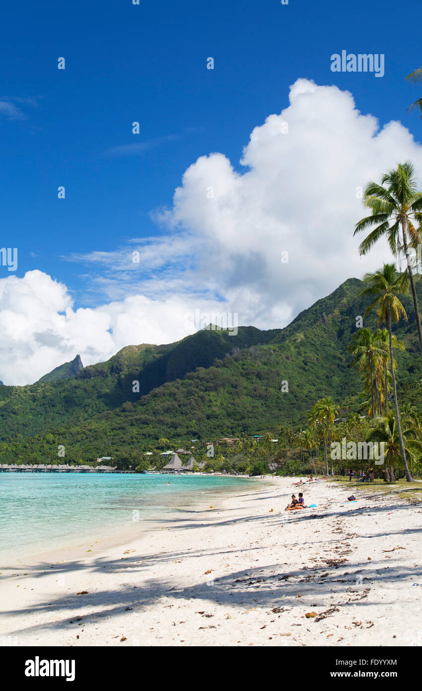 Moorea island temae beach hi-res stock photography and images - Alamy