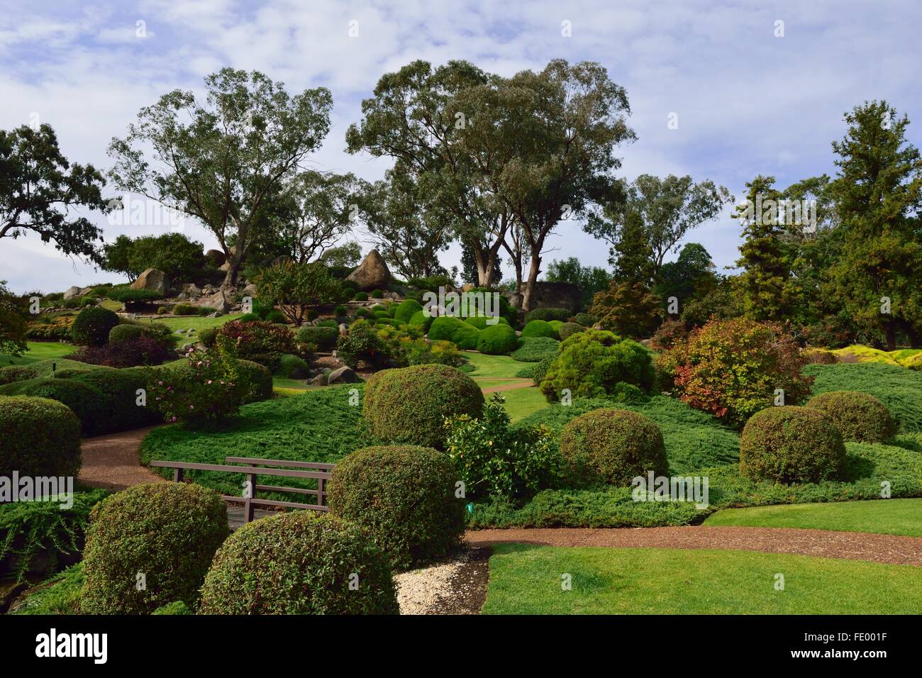 Cowra Japanese gardens 2015 landscape Stock Photo - Alamy