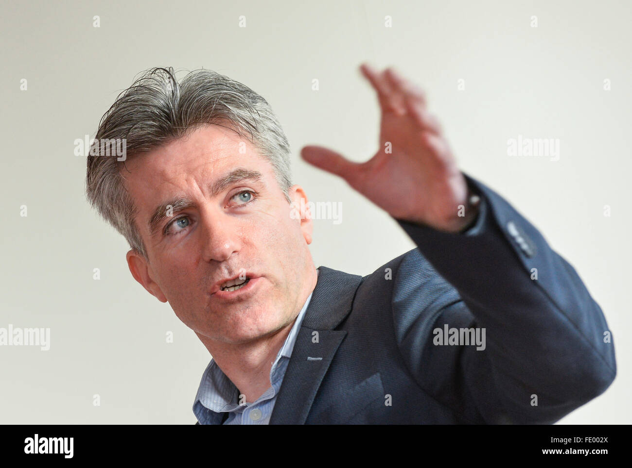 Ryanair’s CFO Neil Sorahan holds a press conference over Ryanair’s ...