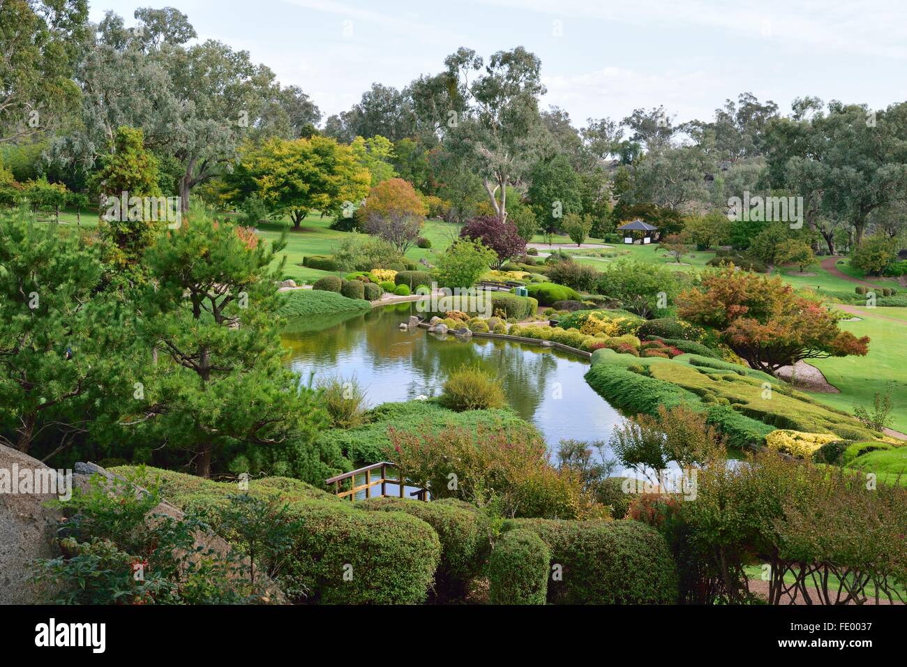 Cowra Japanese gardens 2015 landscape Stock Photo - Alamy