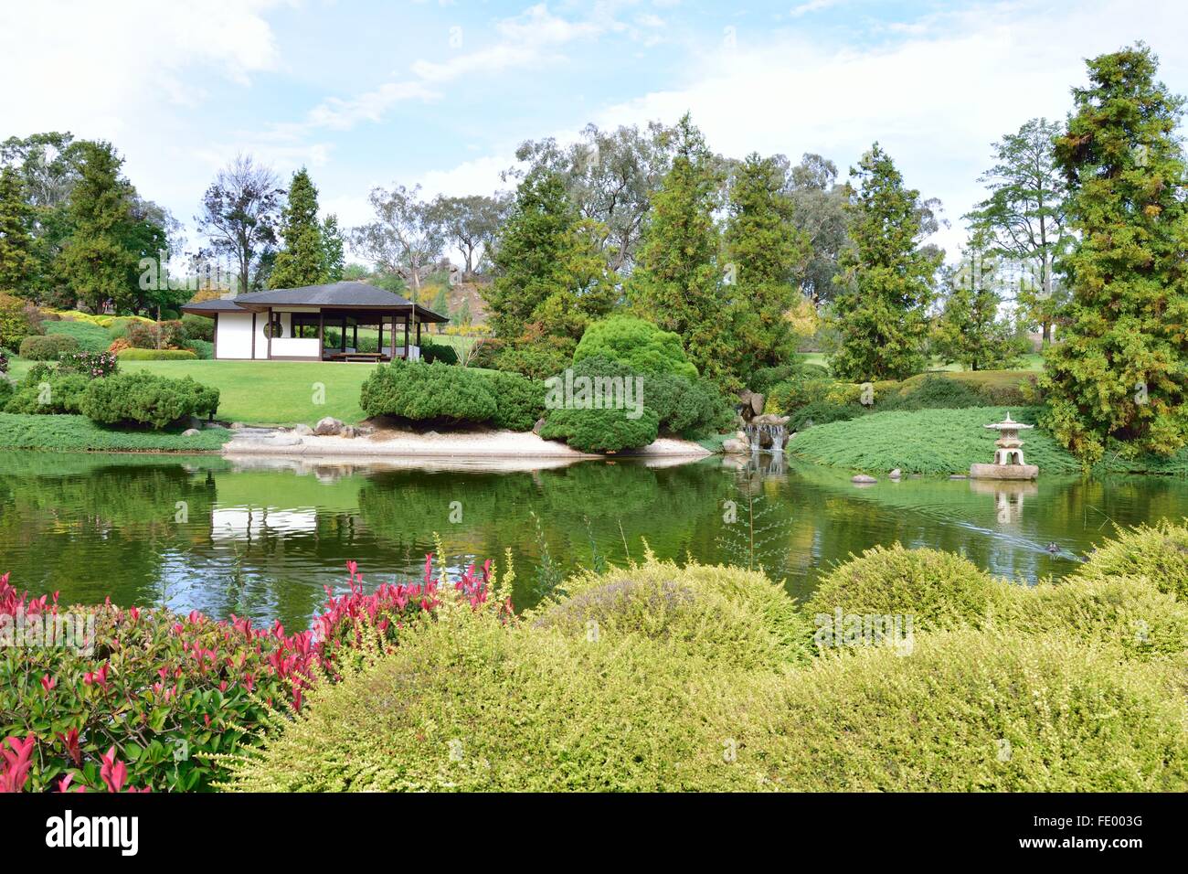 Cowra Japanese gardens 2015 landscape Stock Photo - Alamy