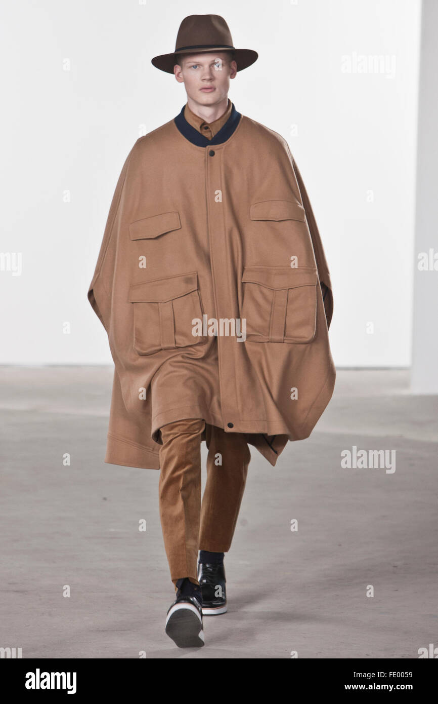 New York, USA. 2nd February, 2016. Carlos Campos Fall Winters 2016 ...