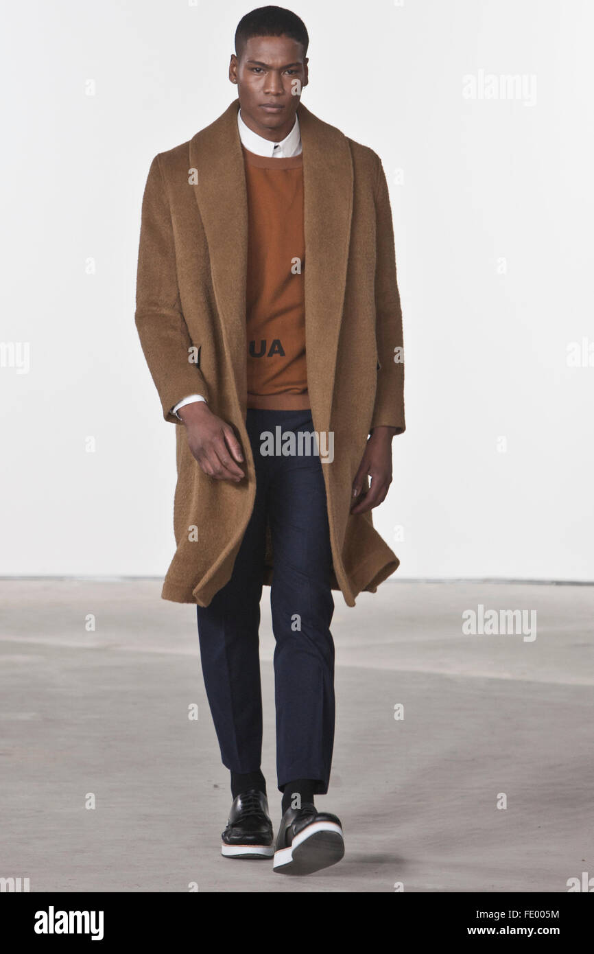 New York, USA. 2nd February, 2016. Carlos Campos Fall Winters 2016 ...