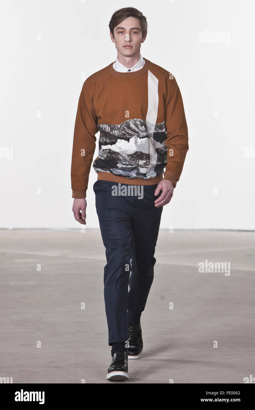 New York, USA. 2nd February, 2016. Carlos Campos Fall Winters 2016 ...