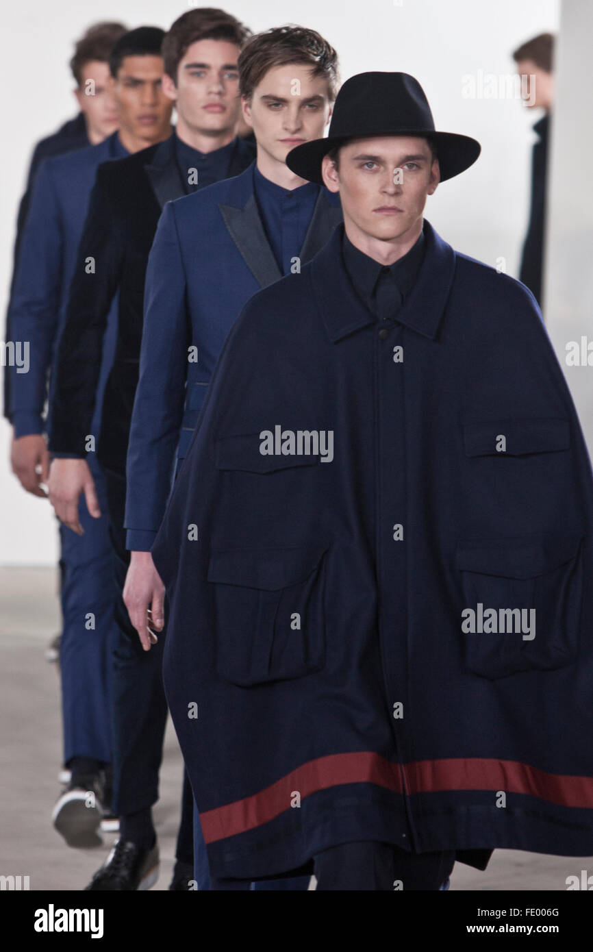 New York, USA. 2nd February, 2016. Carlos Campos Fall Winters 2016 ...