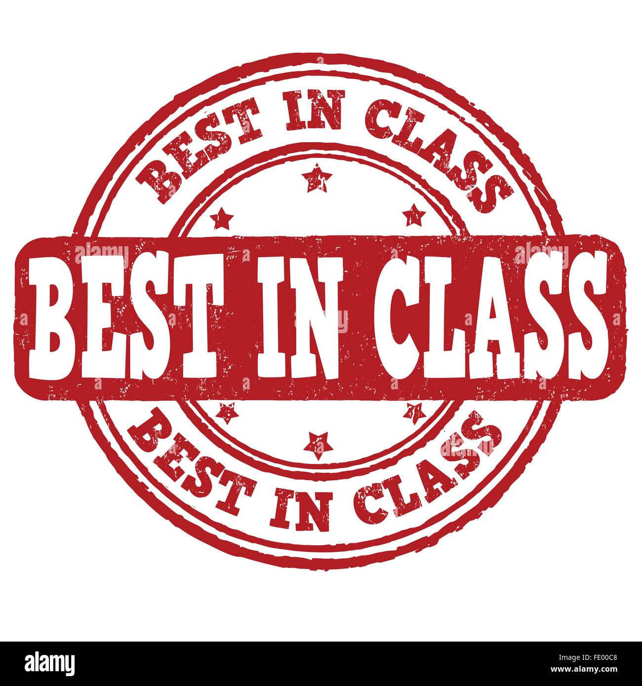 Best in class grunge rubber stamp Stock Vector Image & Art - Alamy