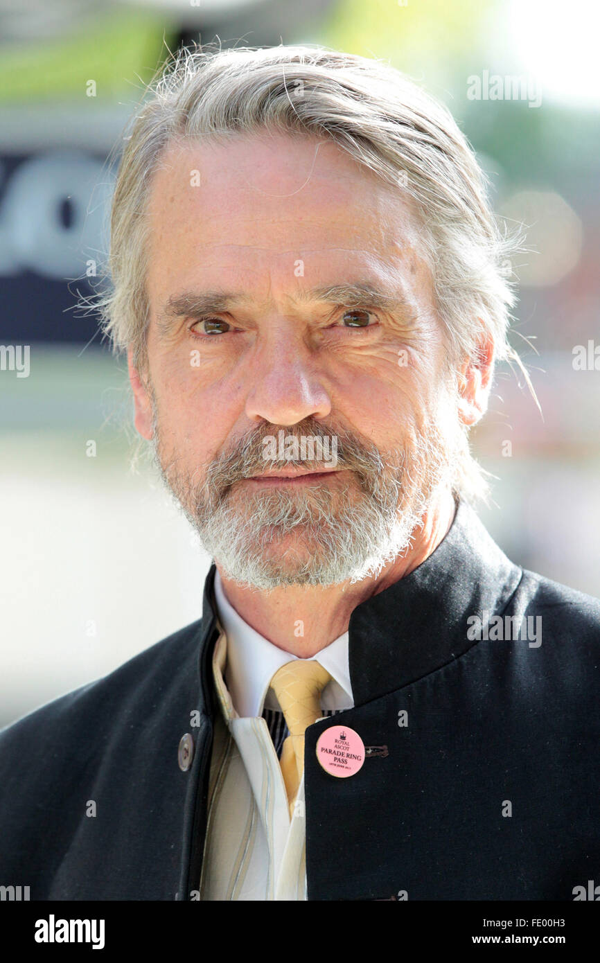 Ascot, United Kingdom, Jeremy Irons, actor Stock Photo - Alamy