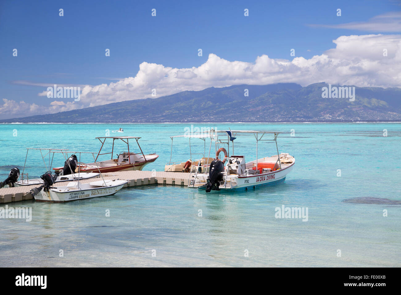 Tahiti moorea beach hi-res stock photography and images - Alamy