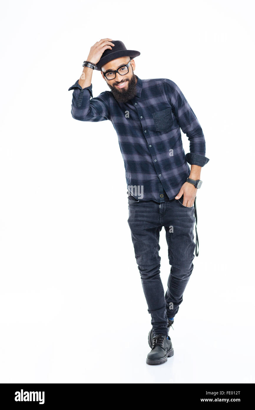 Handsome beard man in Cut Out Stock Images & Pictures - Alamy