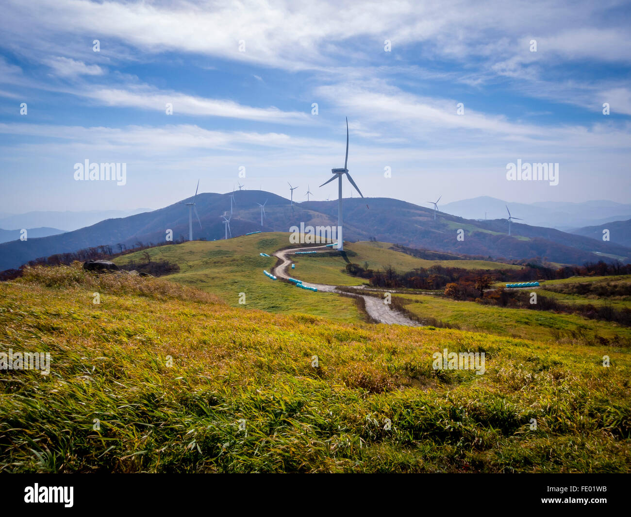 Green ridge windmill hi-res stock photography and images - Alamy