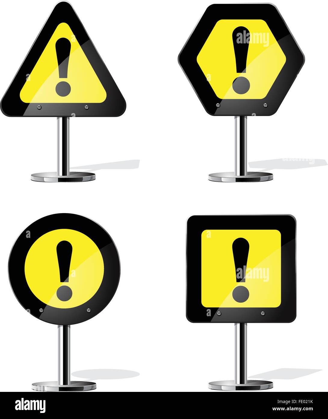 Generic warning Stock Vector Images - Alamy