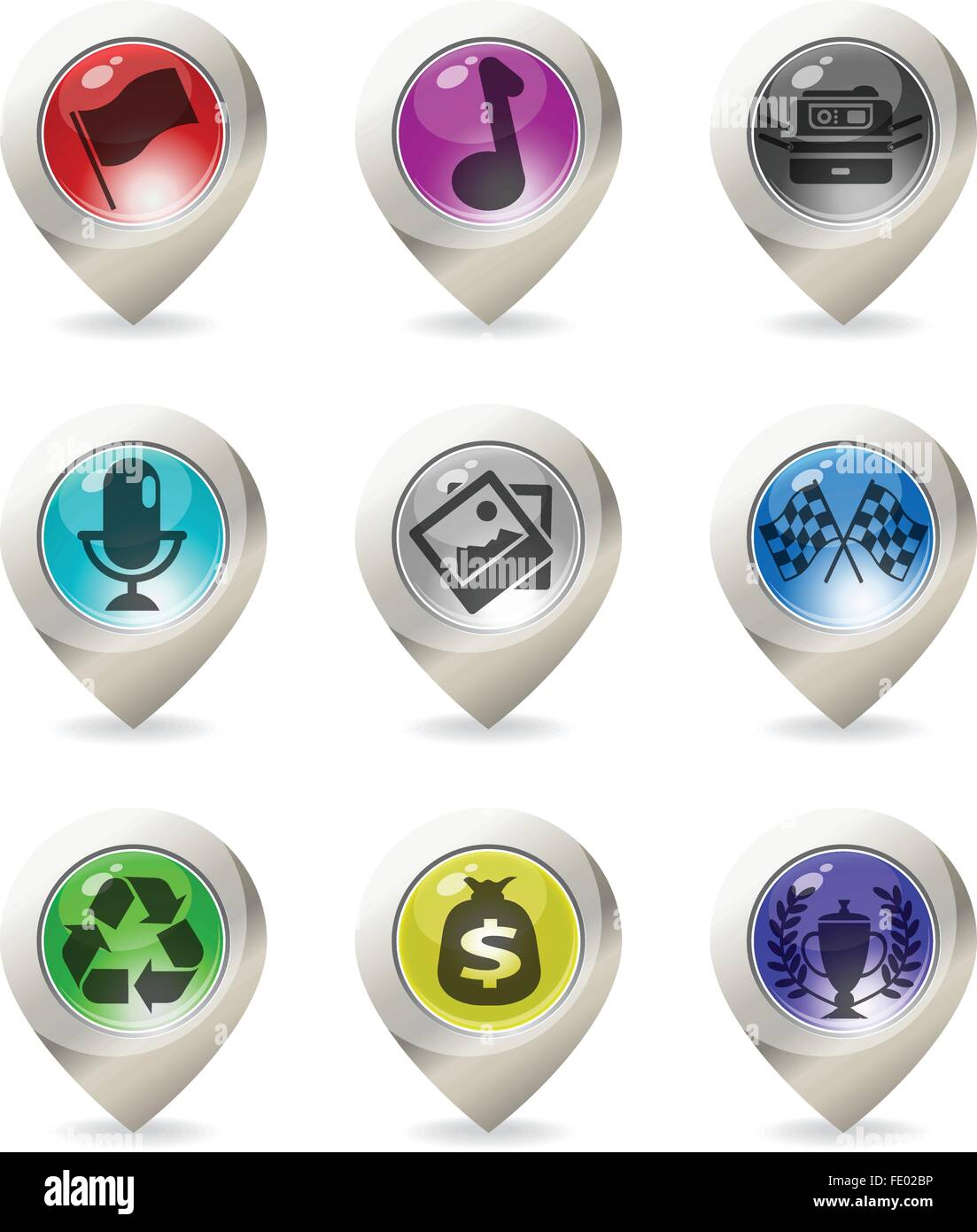 Color map pointer Stock Vector Image & Art - Alamy