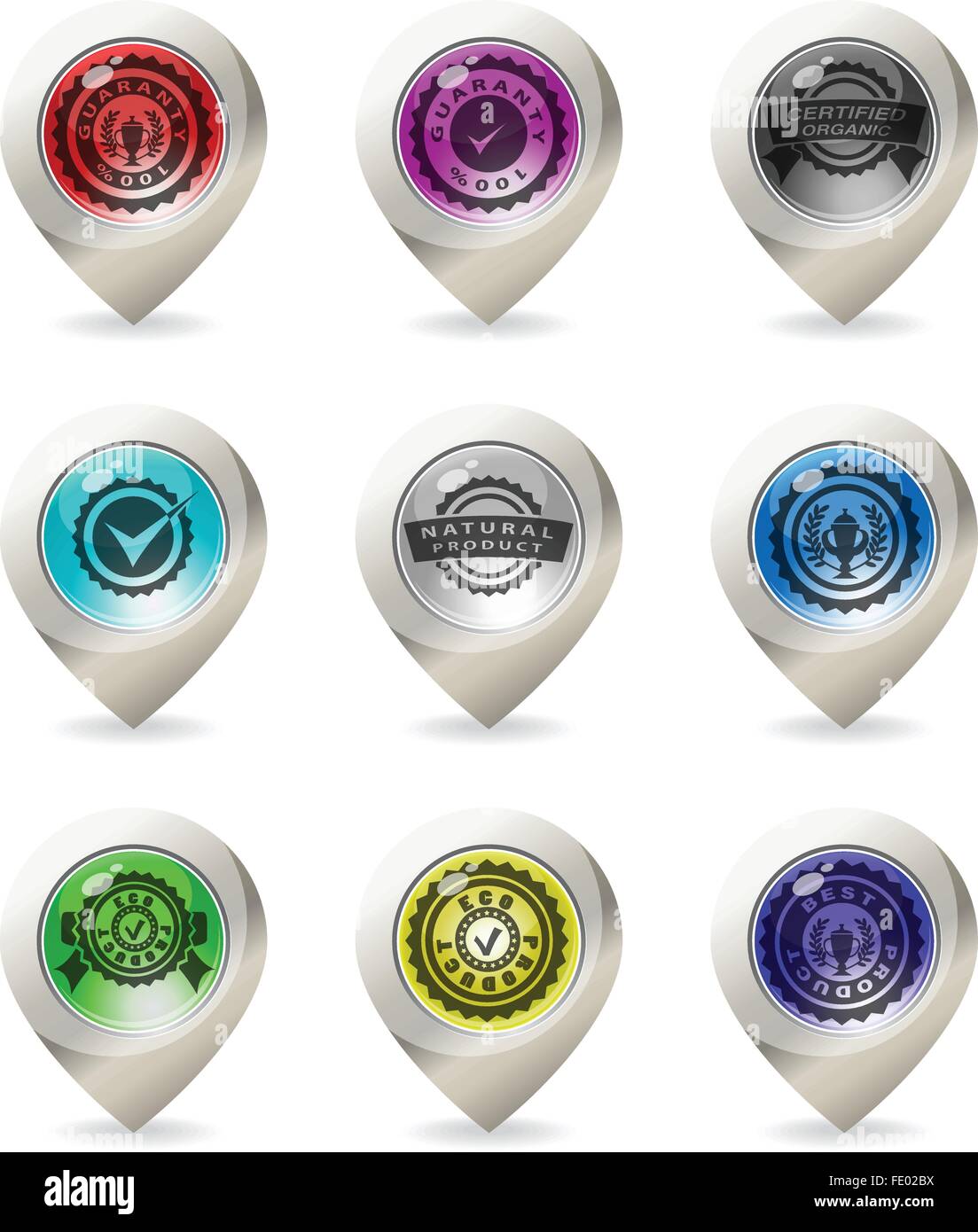 Color map pointer Stock Vector Image & Art - Alamy