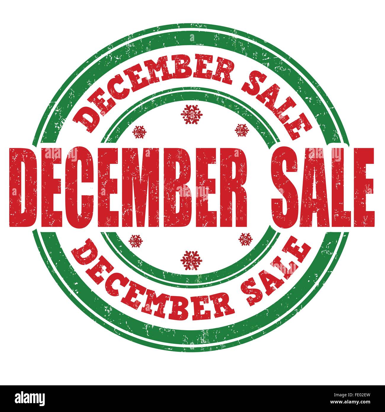 December sale grunge rubber stamp Stock Vector Image & Art - Alamy