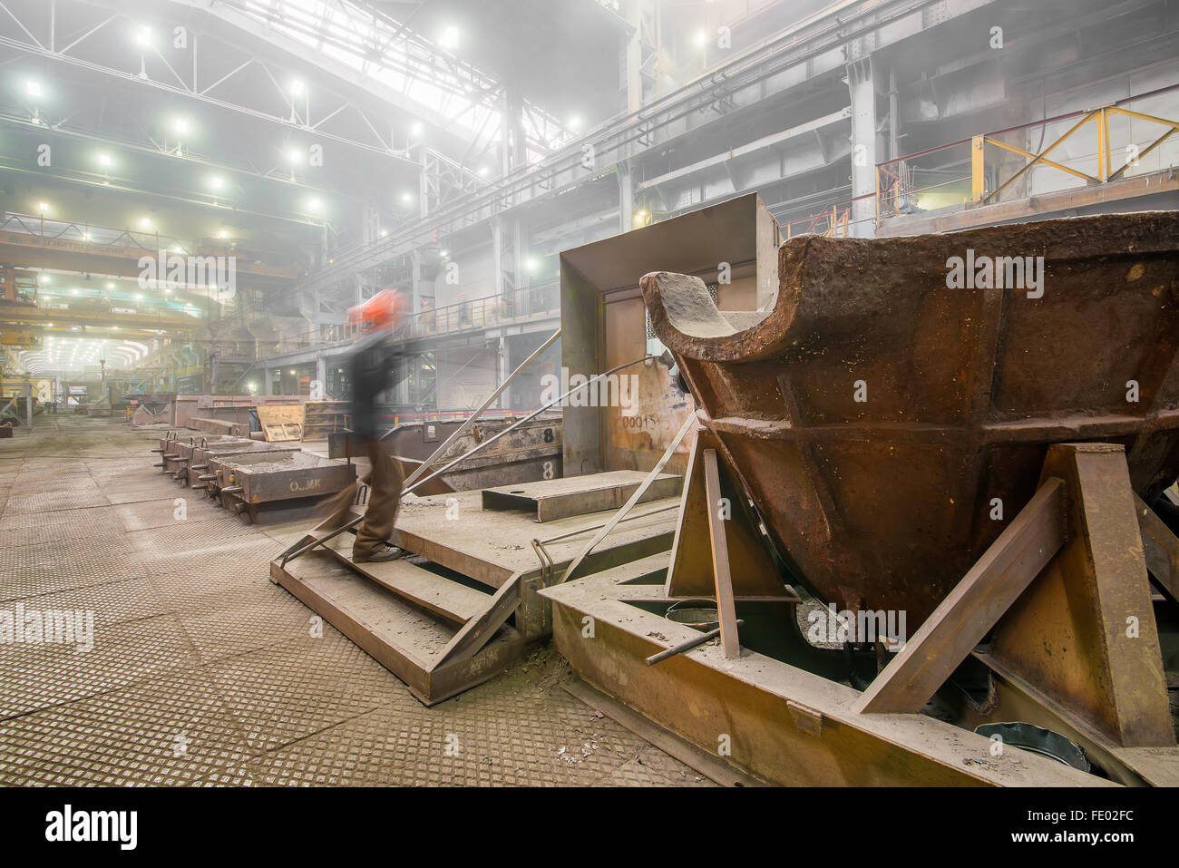 Old heavy factory Stock Photo - Alamy