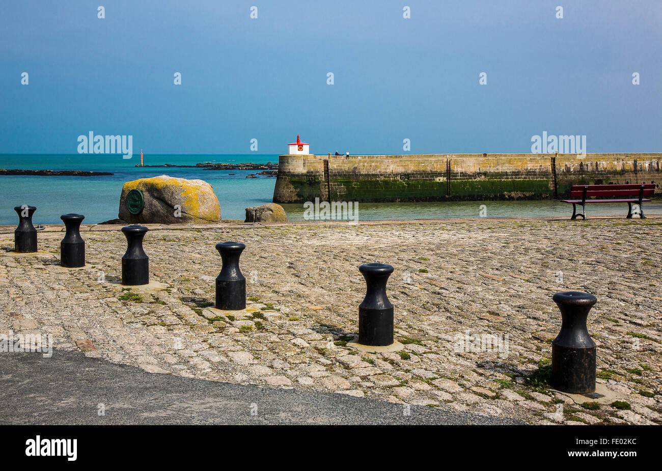 France, Normandy, Barfleur, the harbor Stock Photo - Alamy