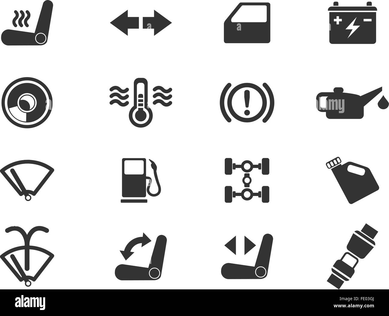 Car interface sign Stock Vector Image & Art - Alamy