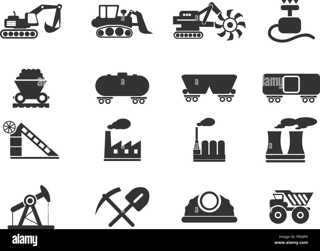 Industrial factory warehouse factory Cut Out Stock Images & Pictures ...