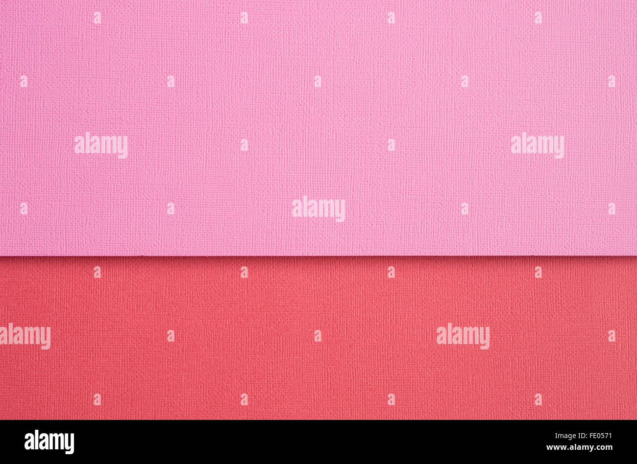 Paper background with two shades of pink Stock Photo - Alamy