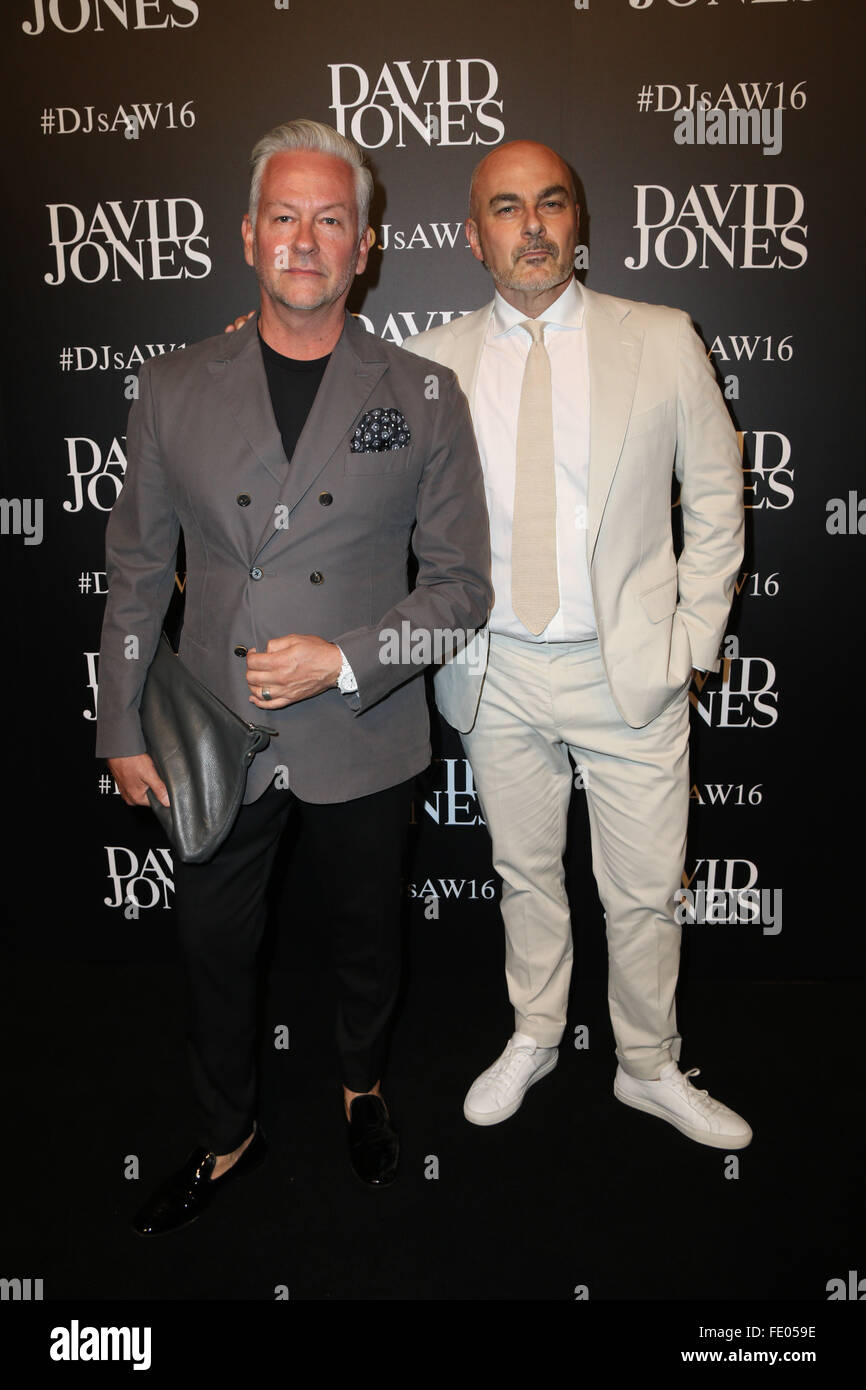 Sydney, Australia. 3 February 2016. L-R: David Novak Piper and Neale ...