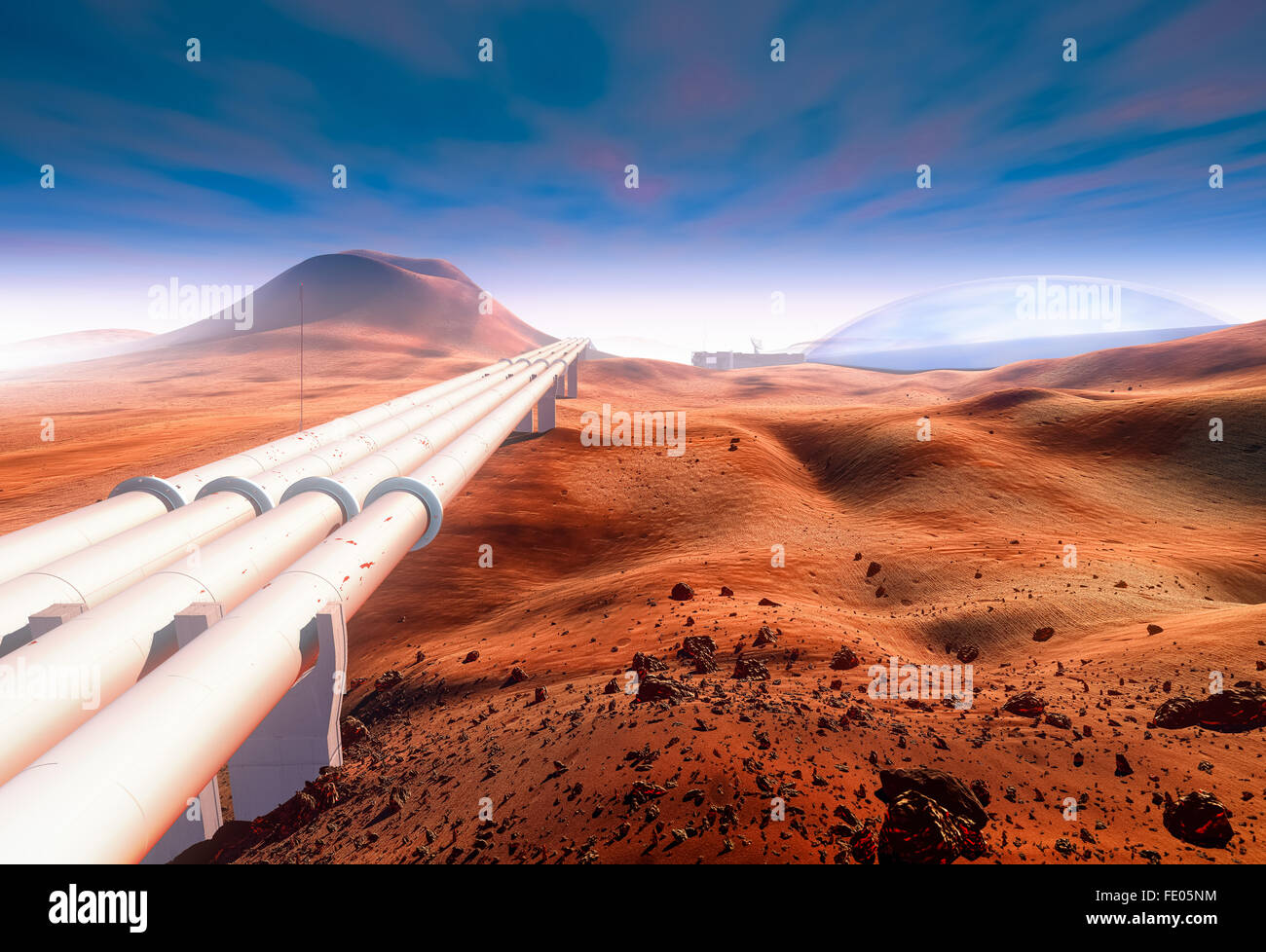 Pipeline desert hi-res stock photography and images - Alamy