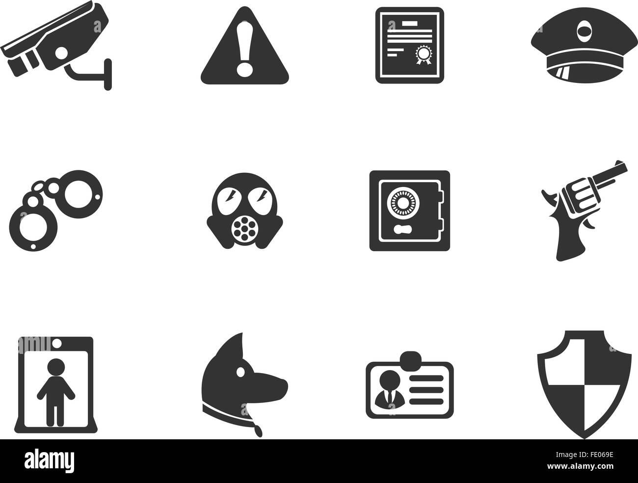 Symbols certificate Black and White Stock Photos & Images - Alamy