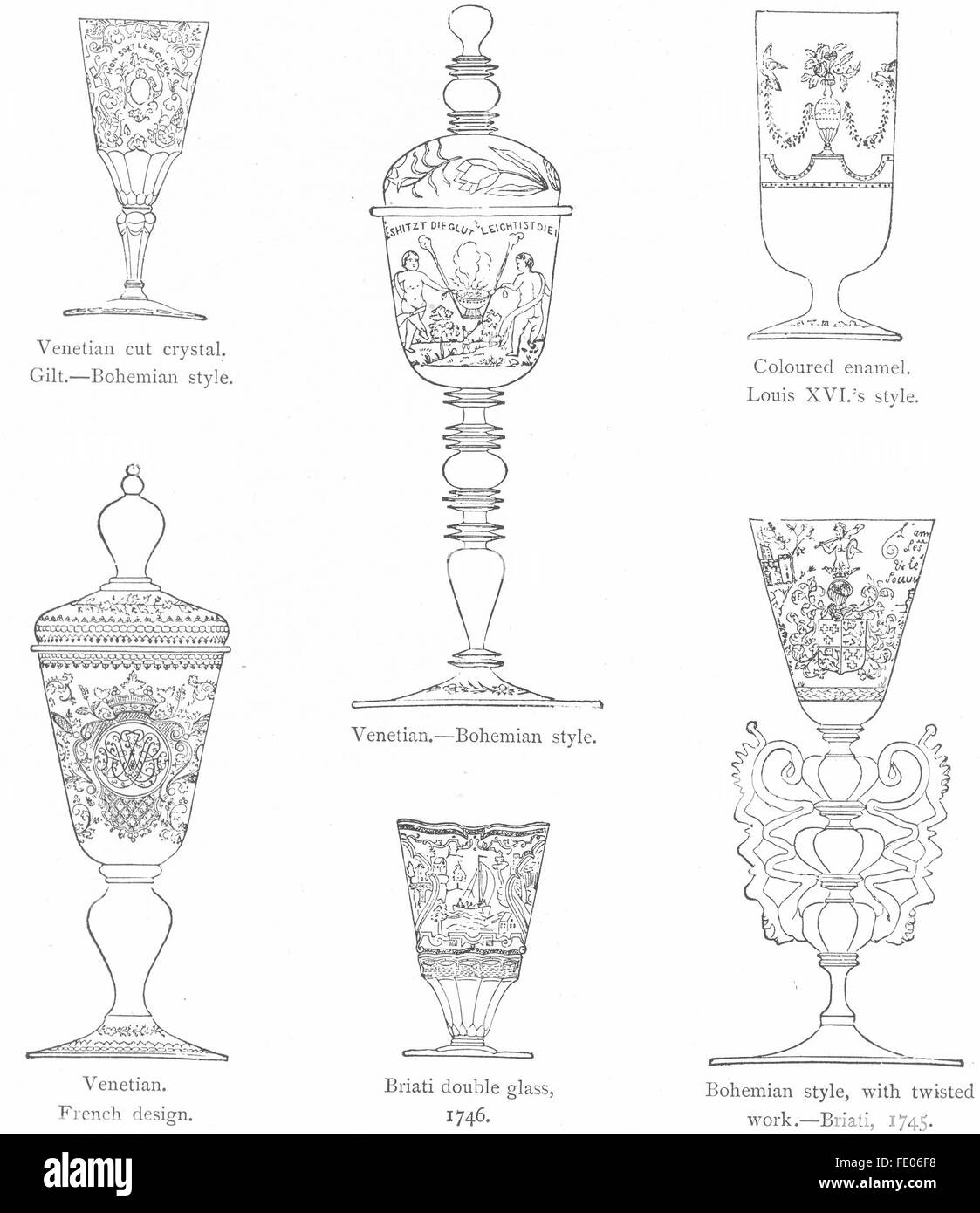 Bohemian glass hi-res stock photography and images - Alamy
