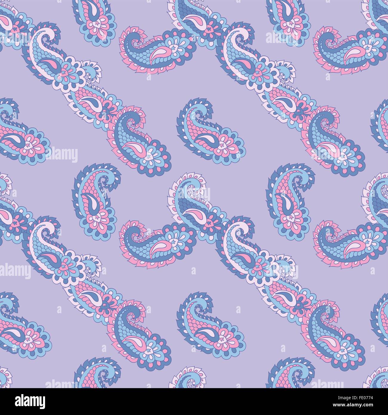 Seamless paisley pattern Stock Vector Image & Art - Alamy