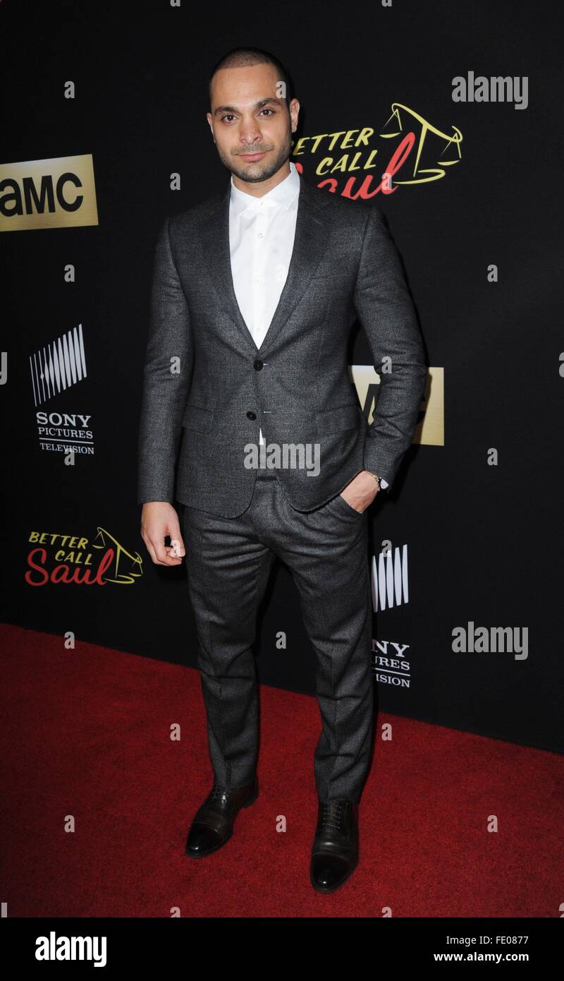 Los Angeles, CA, USA. 2nd Feb, 2016. Michael Mando at arrivals for ...