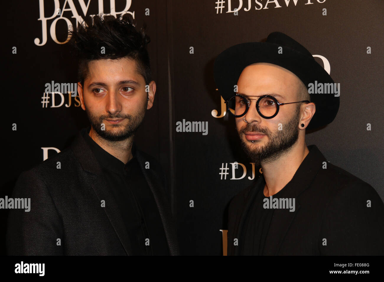 Sydney, Australia. 3 February 2016. Designers Carlucci and Strateas ...