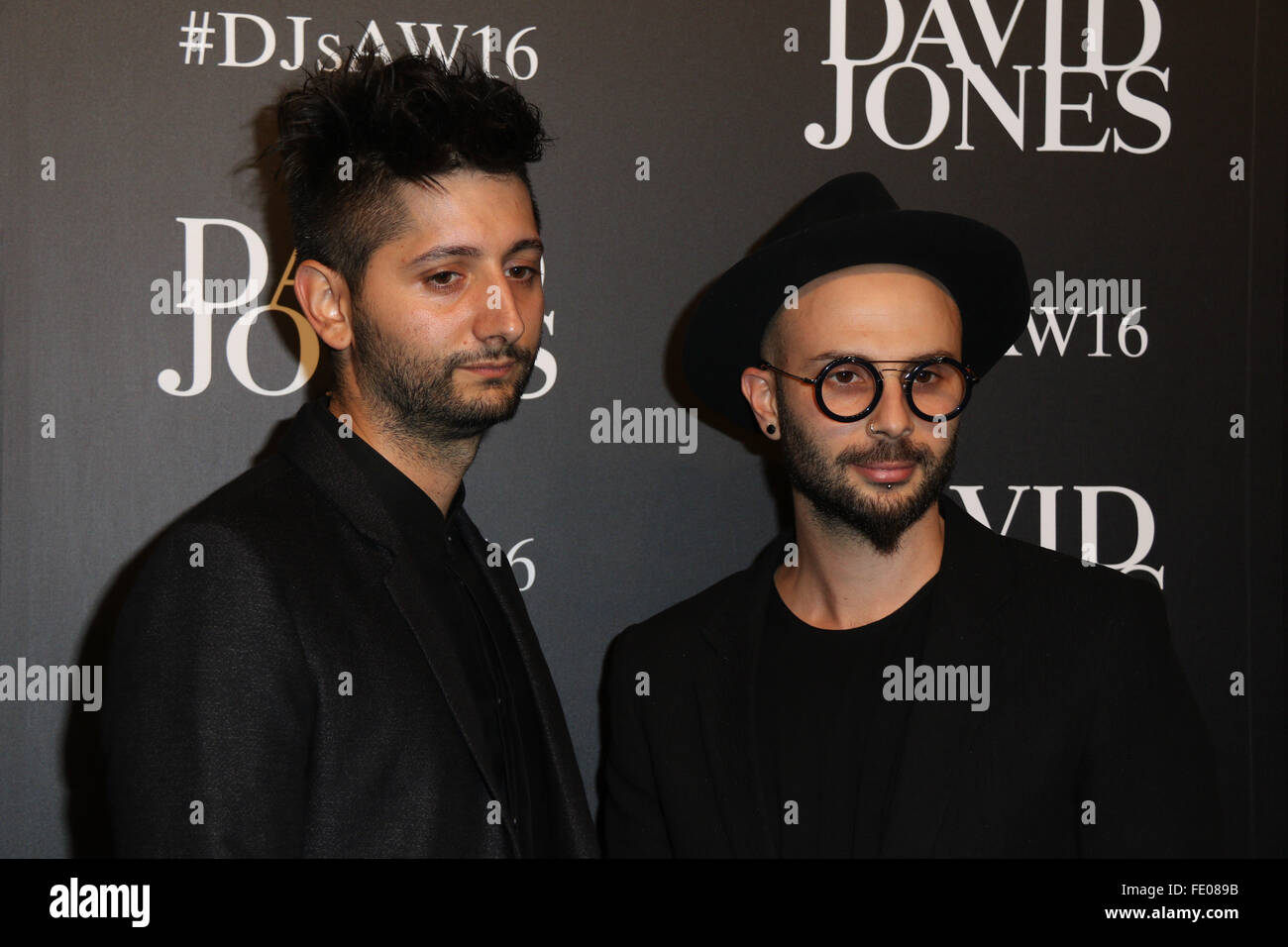 Sydney, Australia. 3 February 2016. Designers Carlucci and Strateas ...