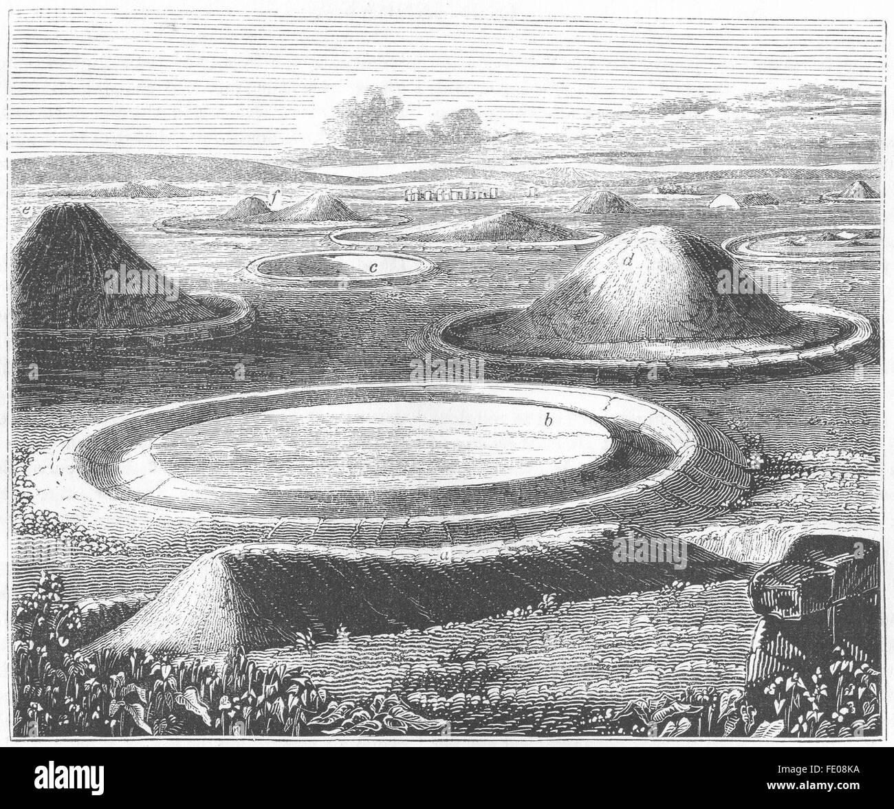 Bell shaped barrow hi-res stock photography and images - Alamy