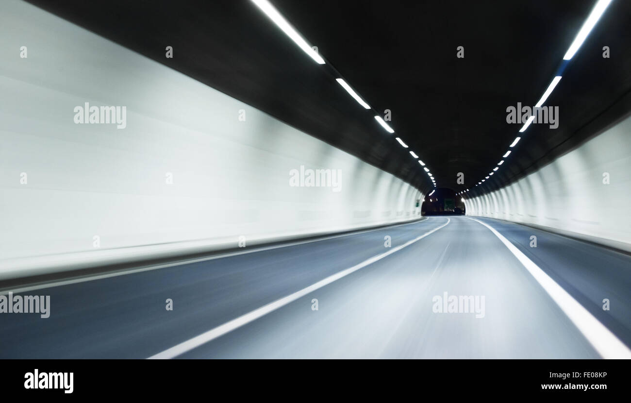 Tunnel road background hi-res stock photography and images - Alamy