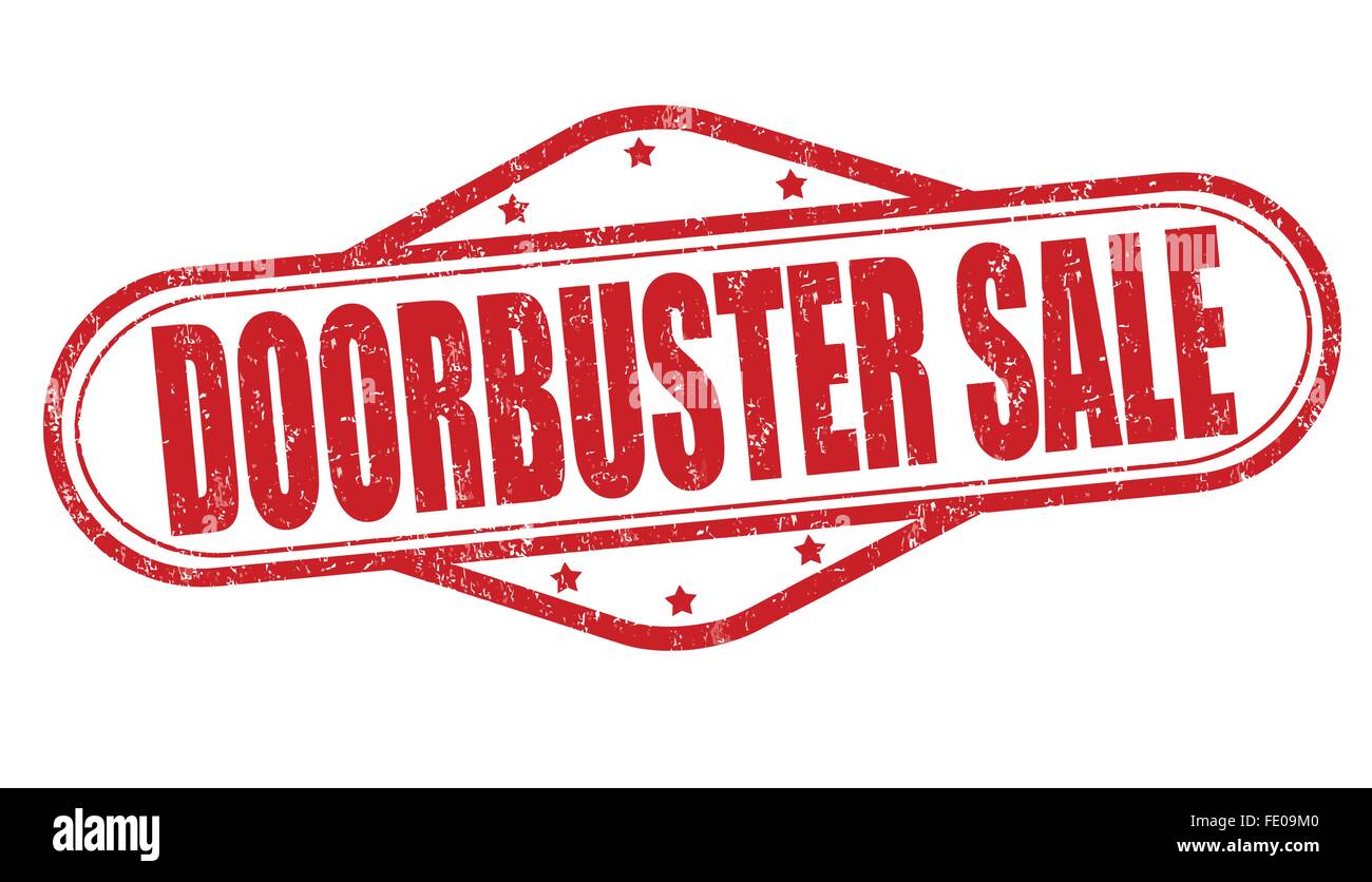 Doorbuster hi-res stock photography and images - Alamy