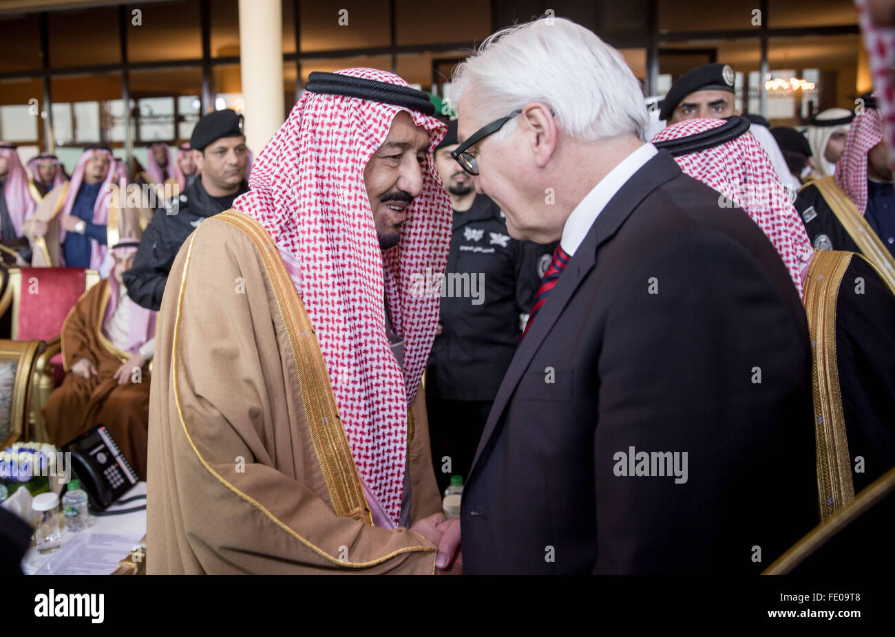Riyadh, Saudi Arabia. 3rd Feb, 2016. German Minister of Foreign Affairs ...