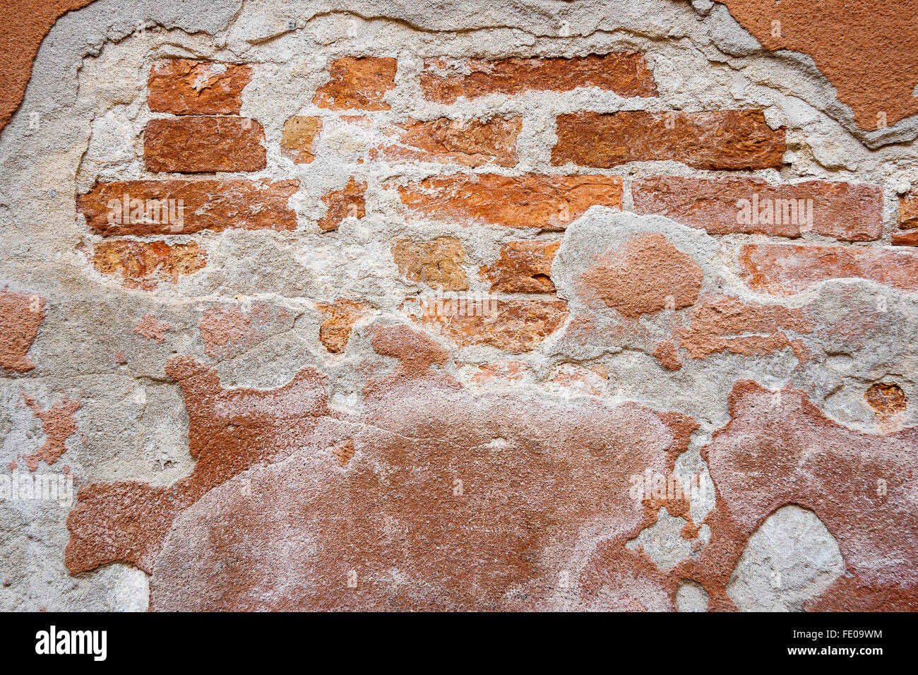 Stucco wall. Venice, Italy Stock Photo - Alamy