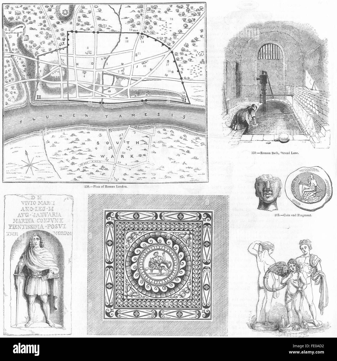 Roman london hi-res stock photography and images - Alamy