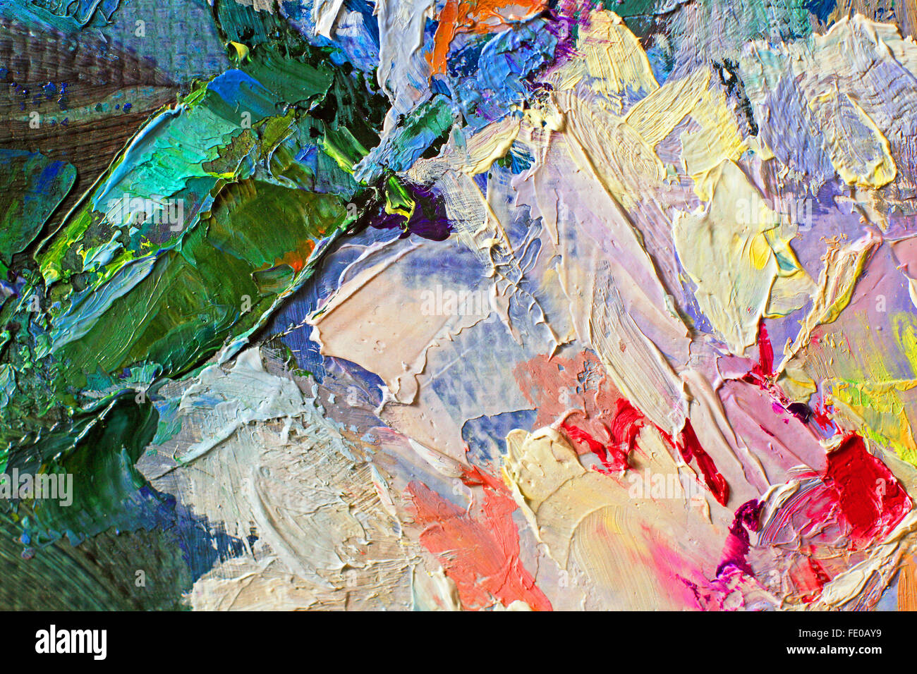 Paint palette background Stock Photo - Alamy