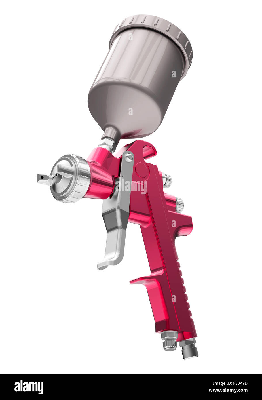 Building spray gun Stock Photo - Alamy