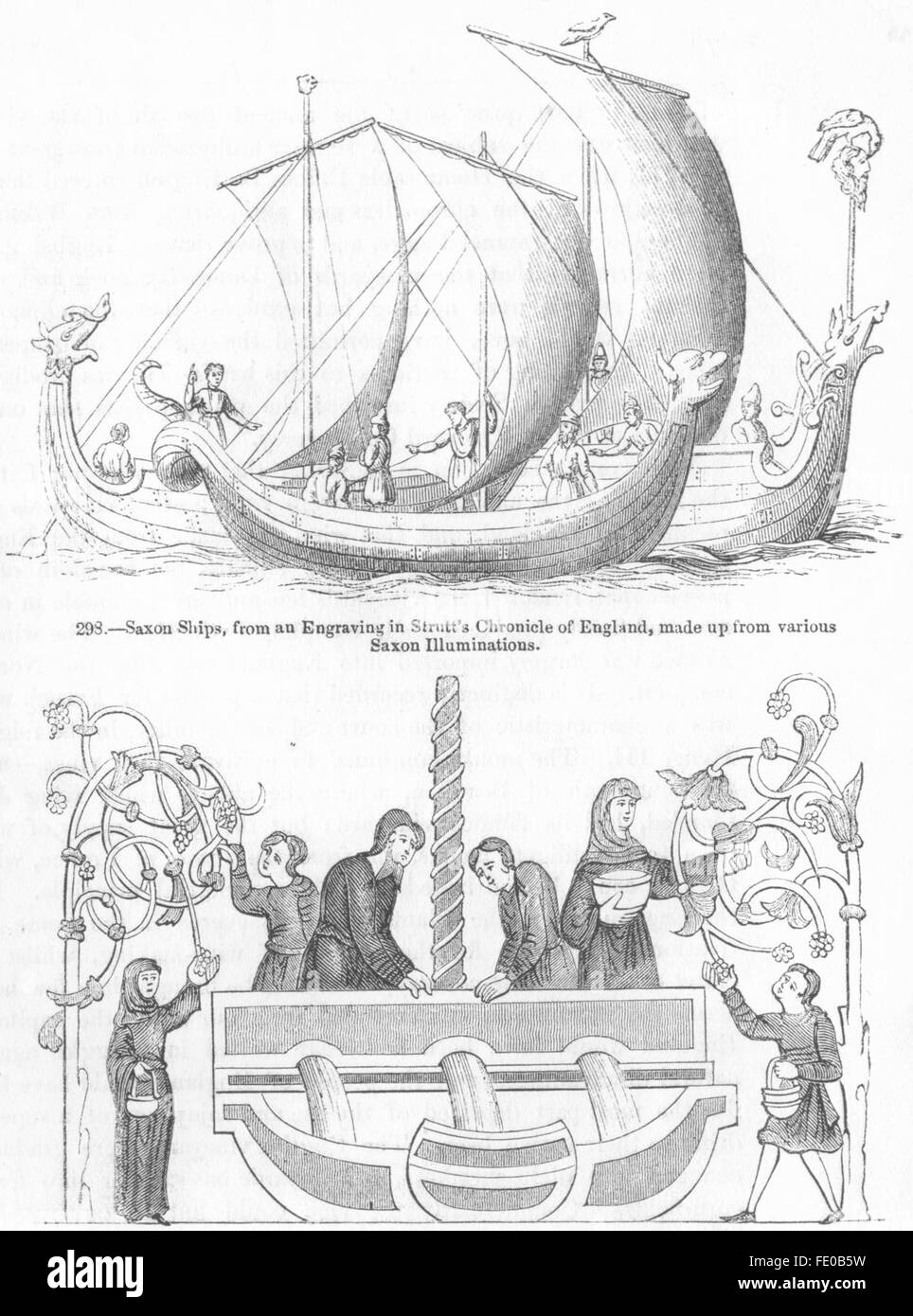 Anglo saxon chronicle hi-res stock photography and images - Alamy