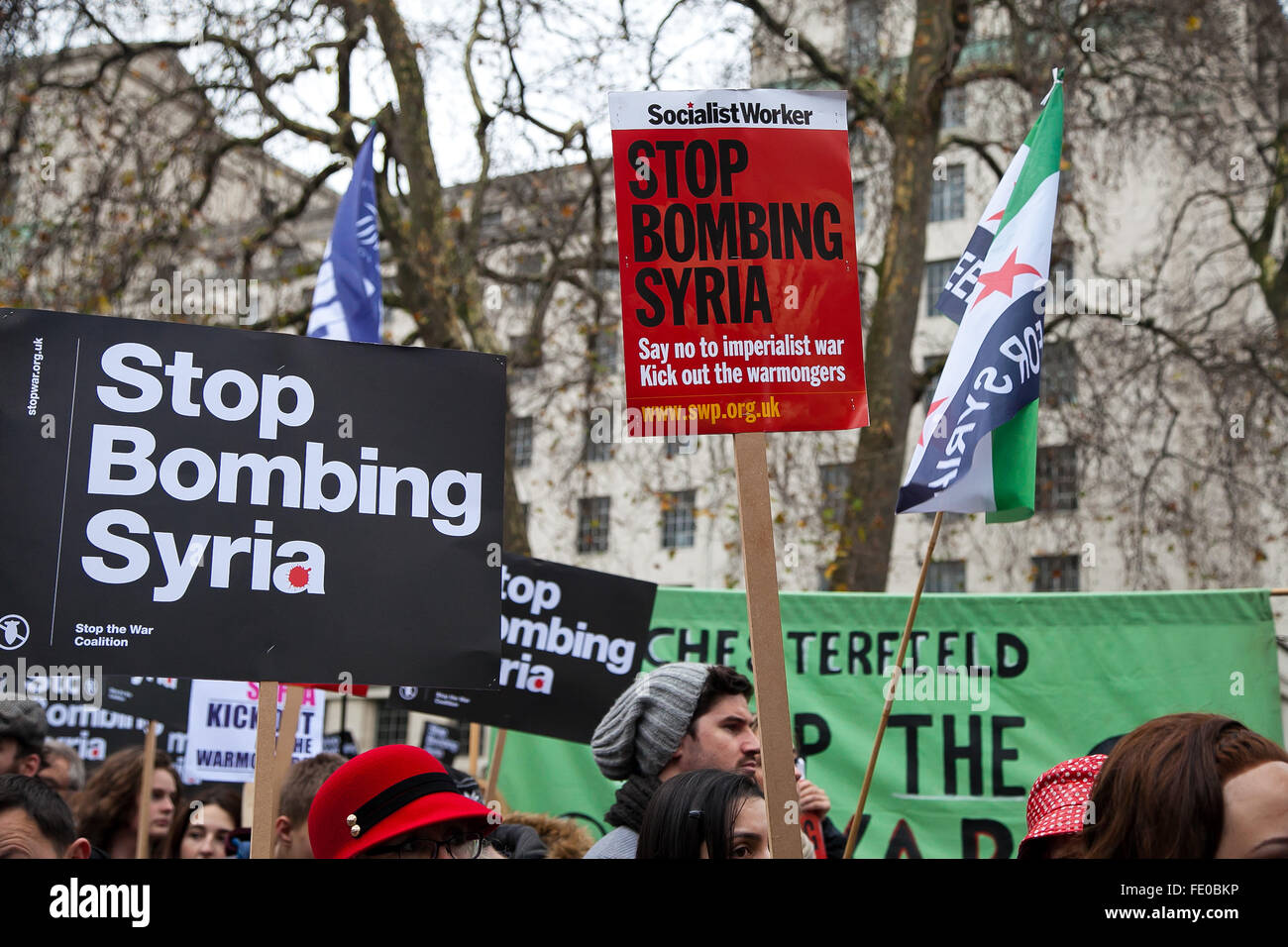 Thousands of protesters head for Downing Street in London, to protest ...