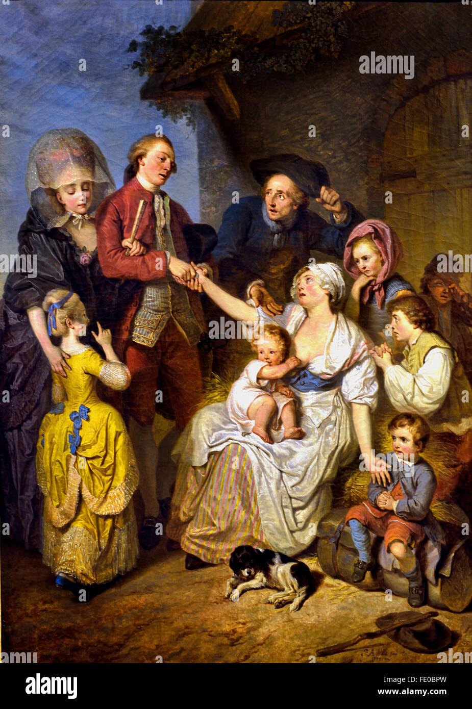 Pierre alexandre wille france french hi-res stock photography and ...