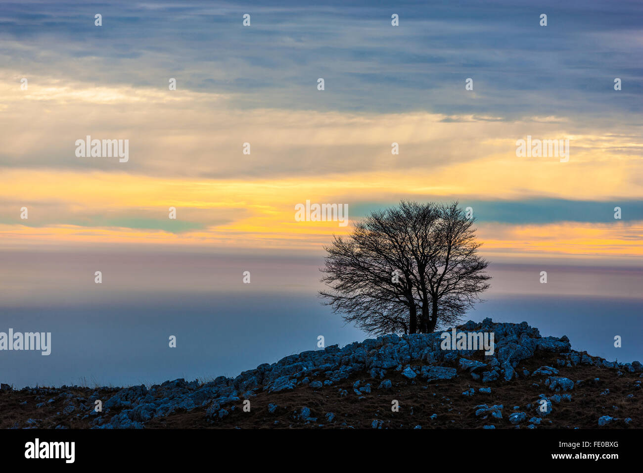 Italy Veneto Cansiglio Monte Pizzoc - Mount Pizzoc Stock Photo - Alamy