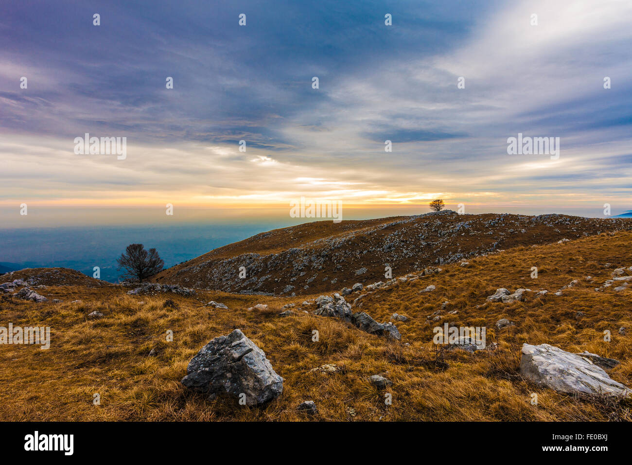 Italy Veneto Cansiglio Monte Pizzoc - Mount Pizzoc Stock Photo - Alamy