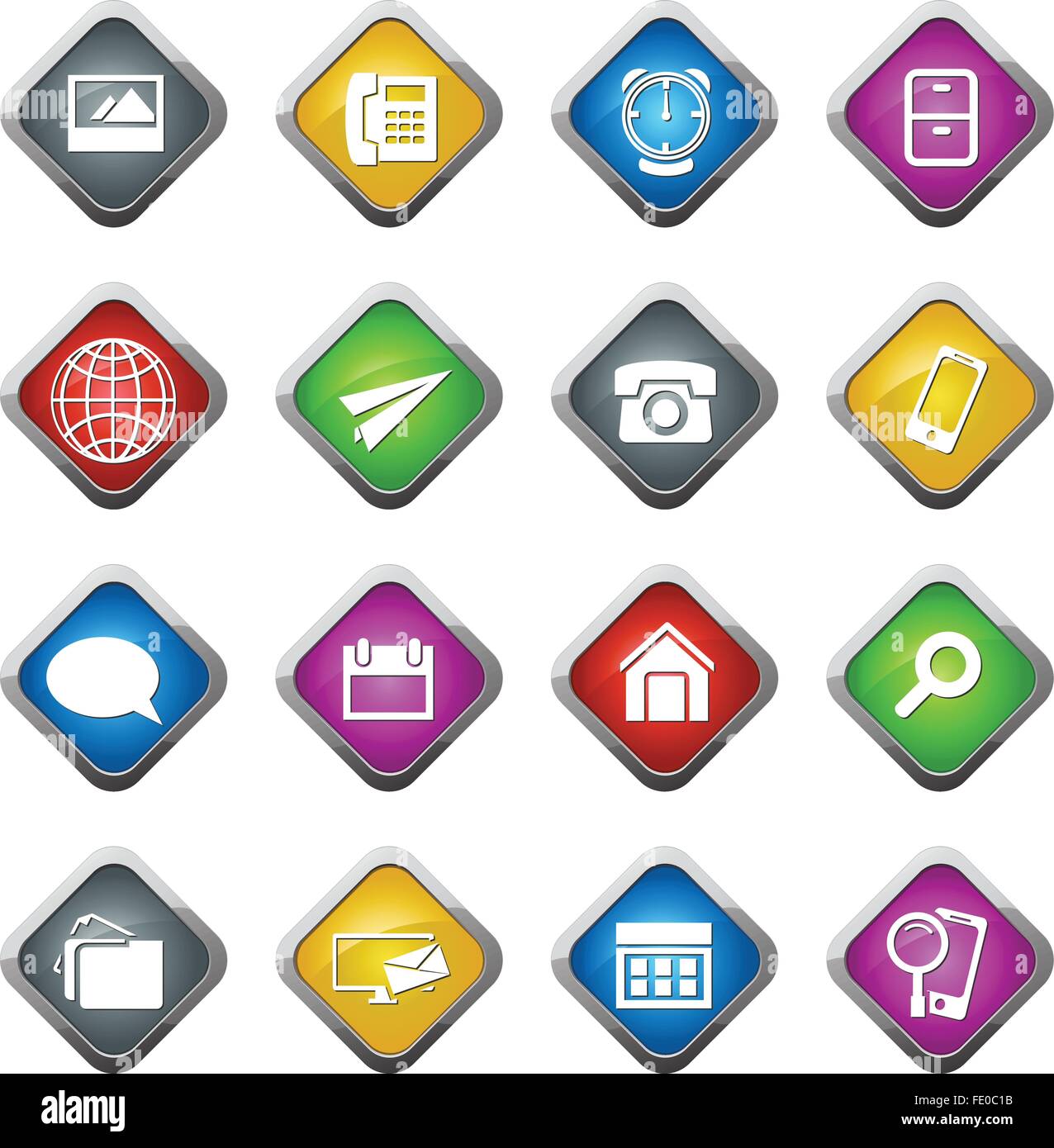 Community icons set Stock Vector Image & Art - Alamy