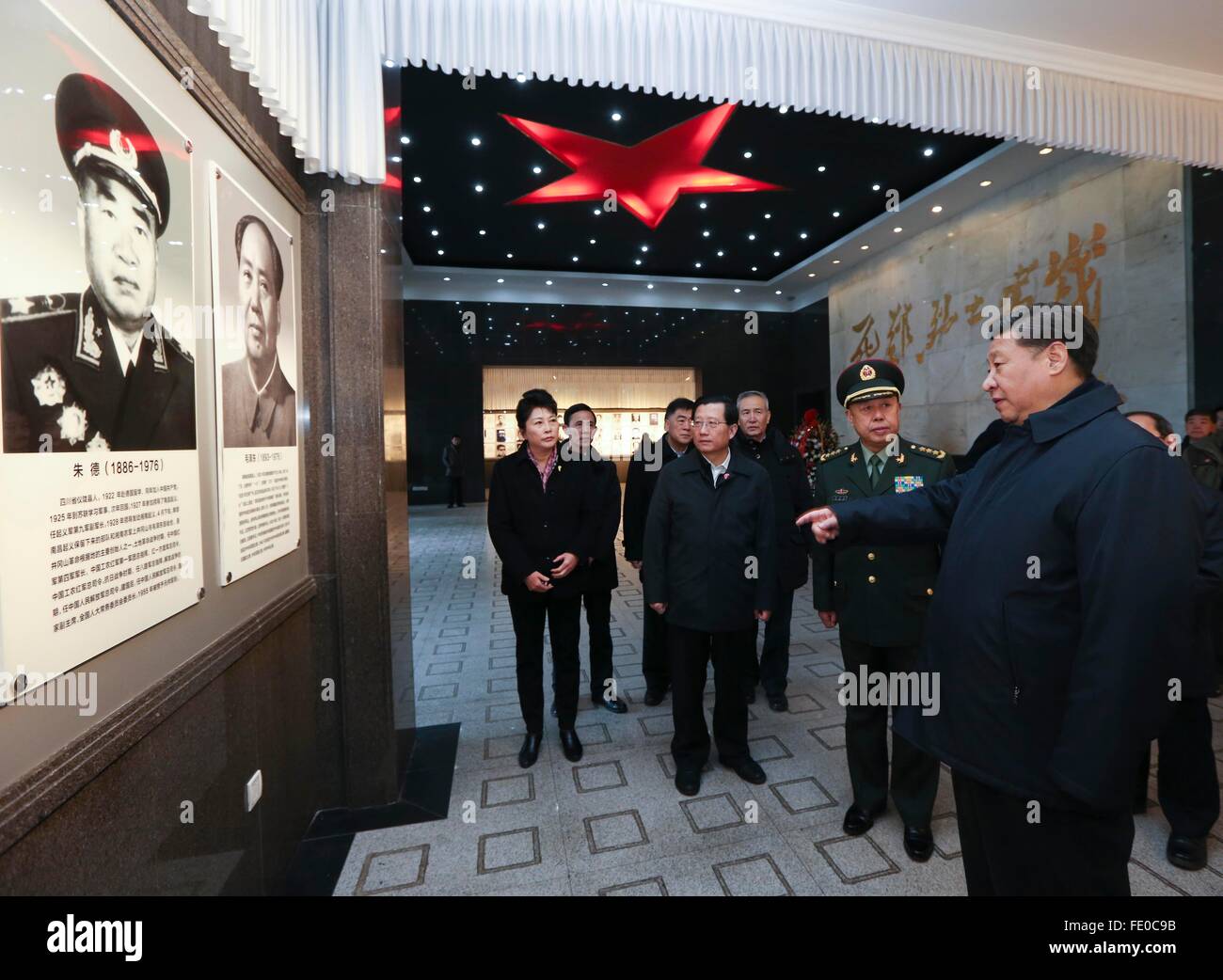 Nanchang, China's Jiangxi Province. 2nd Feb, 2016. Chinese President Xi ...