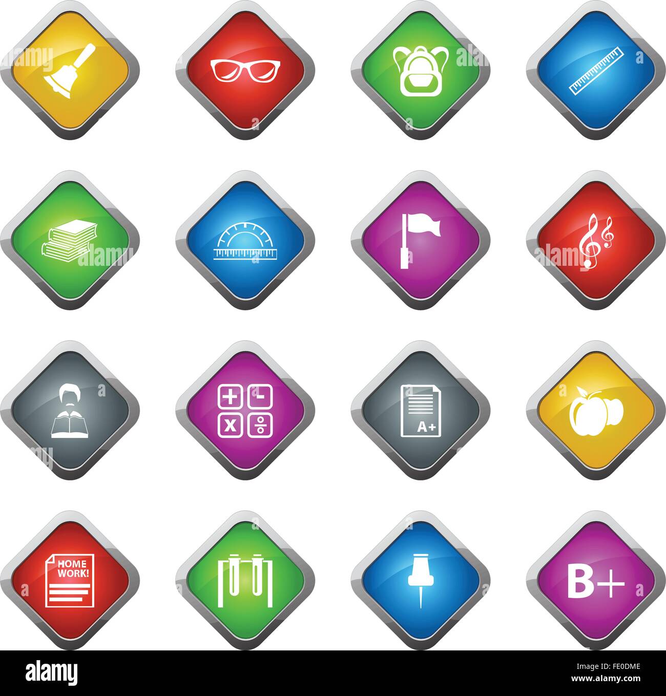 Bad school student Cut Out Stock Images & Pictures - Alamy