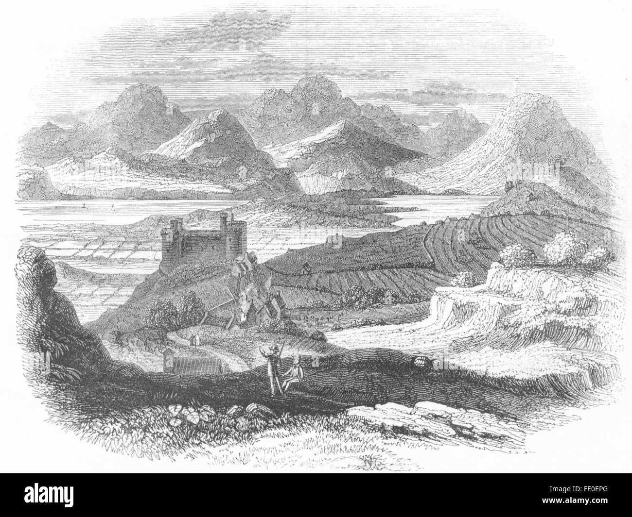Antiquities of england and wales hi-res stock photography and images ...