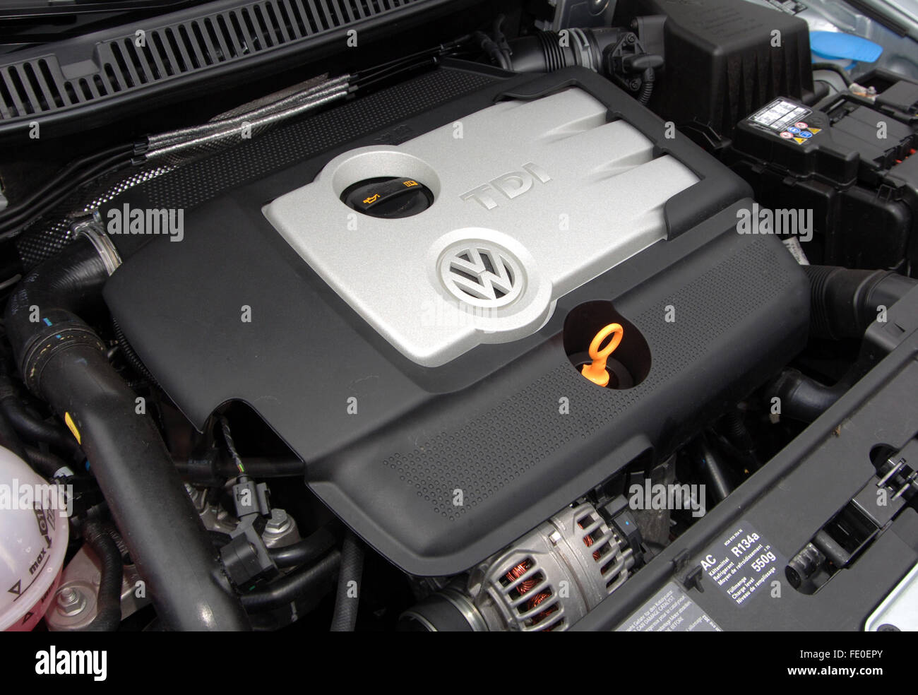 Bluemotion vw volkswagen polo hi-res stock photography and images - Alamy