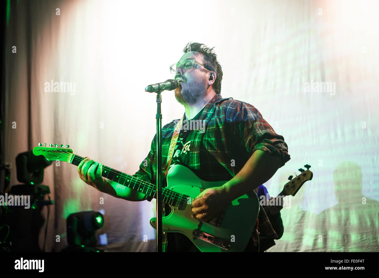 1st February, 2016. Manchester, UK. US alternative band They Might Be ...